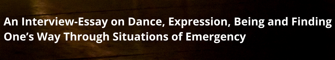 Motivations for Movement – Bram Vreeswijk